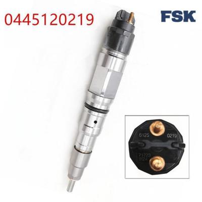 China 0445120219 Diesel Engine Injector 0445 120 219 Common Rail Fuel Injector 0 445 120 219 Compatible For Bosch for sale