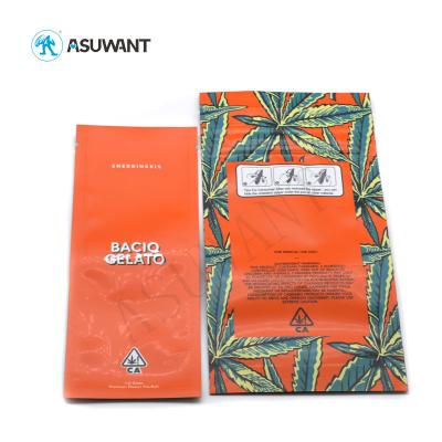 China 3.5g Custom Mylar Ziplock Bags Cannaburst Marijuana Packaging For Medical Weed THC for sale