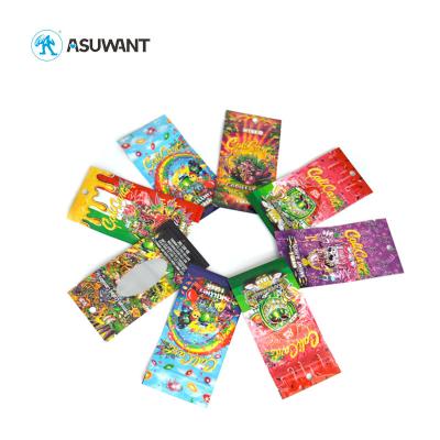 China Ziplock Mylar Food Bags 3.5g For Tobacco Weed Spice Packaging for sale
