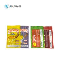 China Ziplock Mylar Food Bags 3.5g For Tobacco Weed Spice Packaging for sale