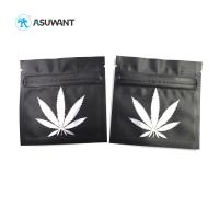 China CBD Plastic Mylar Ziplock Stand Up Bags Stand Up Pouches CMYK Printing for sale