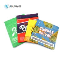 China CBD Plastic Mylar Ziplock Stand Up Bags Stand Up Pouches CMYK Printing for sale