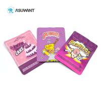 China Resealable Mylar Ziplock Bags Child Proof Food Grade CMYK PANTONE Color for sale
