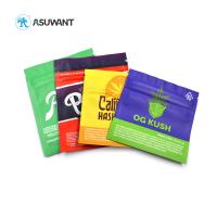China Skittles Gummies Mylar Ziplock Stand Up Bags Smell Proof Edible Mylar Bags for sale