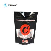 China Zipper Mylar Food Bags Cannaburst Weed Skittles Herb Packaging Smell Proof Mylar Bag for sale