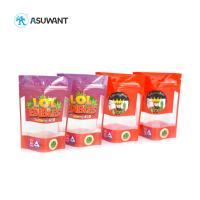 China Compostable Mylar Food Bags Small Three Side Seal Weed Packaging Mylar Bags for sale