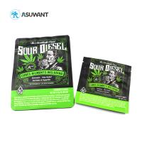 China Gummies Mylar Food Bags Edible Packaging Weed Starburst Bag for sale