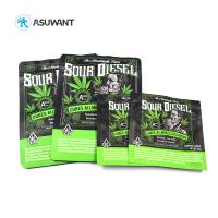 China Gummies Mylar Food Bags Edible Packaging Weed Starburst Bag for sale