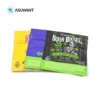 China Biodegradable Mylar Ziplock Bag Weed Plastic Pre Roll Packaging for sale