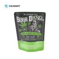China 3.5g Mylar Ziplock Bags Heat Seal Plastic Packaging Weed Smell Proof Ziplock Bag for sale