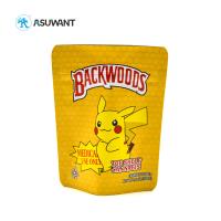 China 3.5g Mylar Ziplock Bags Heat Seal Plastic Packaging Weed Smell Proof Ziplock Bag for sale