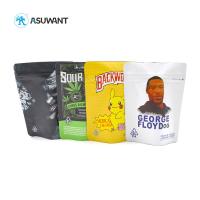 China 3.5g Mylar Ziplock Bags Heat Seal Plastic Packaging Weed Smell Proof Ziplock Bag for sale