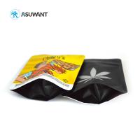 China Metallic Edible Mylar Bags Stand Up Aluminum Foil Mylar Ziplock Bags for sale