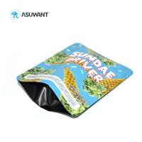 China Compostable Mylar Ziplock Bags Stand Up Marijuana Bags CMYK PATONE Colors for sale