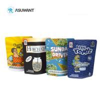 China Moisture Proof Smell Proof Zipper Bag Custom Printed For Weed Tobacco Herb Cookies for sale