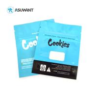 China Skittles Smell Proof Mylar Bags Aluminium Foil Colored Zip Lock Weed Packaging Bags for sale