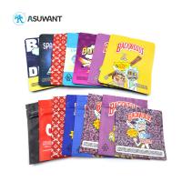 China Food Grade Mylar Ziplock Bags Full Printed Stand Up Smell Proof Mylar Bags for sale