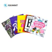 China Customized Mylar Food Bags Smell Proof 3.5g Pre Roll Packaging Weed Herb Bag for sale