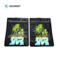 China Resealable Mylar Food Bags Stand Up Gummies Pouch Pre Roll Packaging for sale