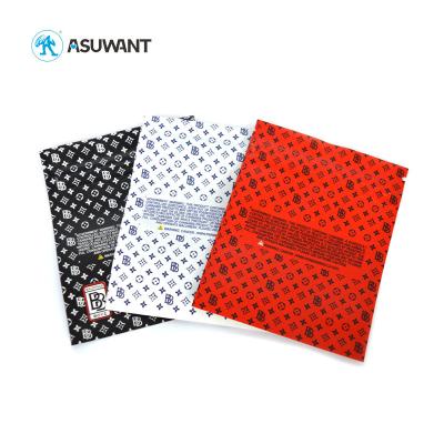 China Zipper Mylar Weed Packaging Bags Small Three Side Seal Matte / Glossy Surface for sale