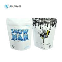 China Compostable Marrijuana Mylar Edible Packaging Bag Smell Proof Pouch for sale