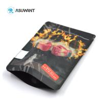China Tobacco Packging Smell Proof Mylar Bag 3.5g Plastic Zipper Bag for sale