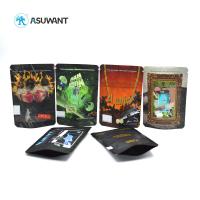 China Tobacco Packging Smell Proof Mylar Bag 3.5g Plastic Zipper Bag for sale