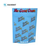 China 3.5g Food Grade Material Mylar Plastic Bags Ziplock Smell Proof For Weed Packaging for sale