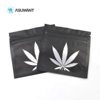 China 3.5g Weed Bags Smell Proof Thc Edible Mylar Bag Gravure Printing / Digital Printing for sale