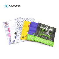 China 3.5g Weed Bags Smell Proof Thc Edible Mylar Bag Gravure Printing / Digital Printing for sale