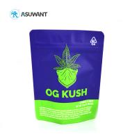 China Stand Up Mylar Food Bags Eco Friendly CMYK PANTONE Color Customized Logo for sale
