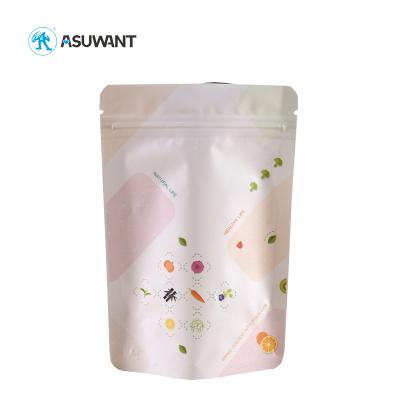 China Aluminum Foil Matte Mylar Stand Up Pouches Custom Printed With Zipper for sale