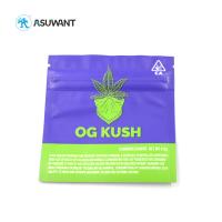 China Individual Mylar Food Packaging Bags Sachet Mini Packet Small Weed Packing for sale