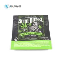 China Individual Mylar Food Packaging Bags Sachet Mini Packet Small Weed Packing for sale