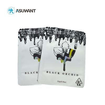 China MOPP Water Proof Foil Aluminum Zip Lock Smell Proof Bag With Custom Design for sale