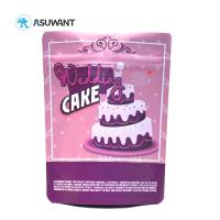 China Resealable 120mic Thickness Weed Customized Logo Water Proof Mylar Bag for sale