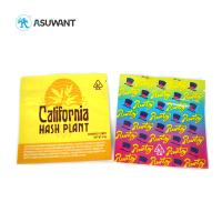 China Resealable Mylar Ziplock Foil Bags 3.5g Weed Weed Packaging Bag for sale