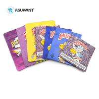 China Customized Logo Recycle Water Proof Herb Packaging Stand Up Pouch With Zipper for sale