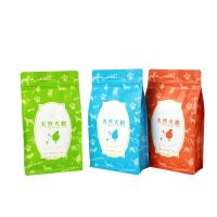 China Weed Herb Packaging Matte Finished Flat Bottom Stand Up Pouch for sale