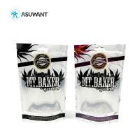 China Resealable Mylar Ziplock Edible Thc Tobacco Pouch Smell Proof Zipper Weed Packaging3.5 for sale