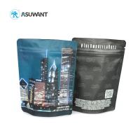 China Compostable Stand Up Mylar Ziplock Smell Proof Edible Thc Herbal Pouch for sale