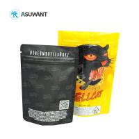 China Compostable Stand Up Mylar Ziplock Smell Proof Edible Thc Herbal Pouch for sale