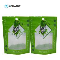 China Resealable Smell Proof Mylar Ziplock Plastic Heat Sealed Foil Lamination Pouch for sale