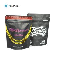 China Resealable Stand Up Pouch Smell Proof Zipper Bags Edible Food Packaging for sale