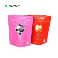 China Resealable Stand Up Pouch Smell Proof Zipper Bags Edible Food Packaging for sale