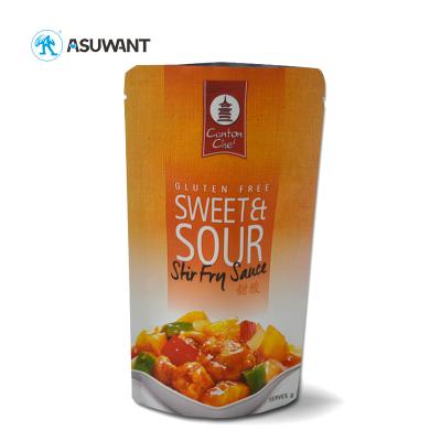 China Bulk Cookies Packaging Soft Touch Custom Soup Logo Printed Food Packaging for sale