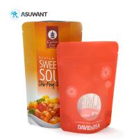 China Bulk Cookies Packaging Soft Touch Custom Soup Logo Printed Food Packaging for sale