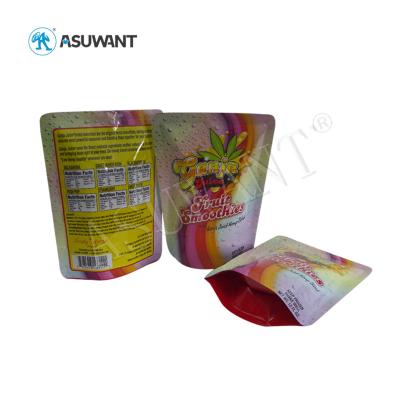 China Biodegradable Food Packaging Stand Up Plastic Zipper Bag For Cookie Bags for sale