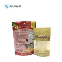 China Custom Printed Food Packaging Bags Snack Nuts Zipper Resealable Stand Up Pouch for sale