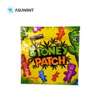 China 110 - 130mic Aluminum Foil Zipper Bag Chocolate Gummies Food Packaging Bags for sale
